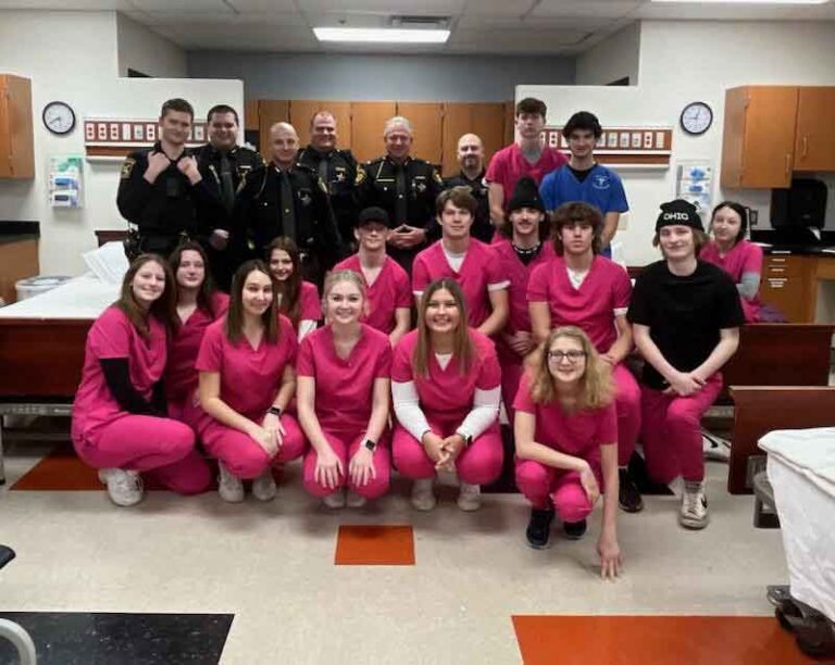 Blood draw training at NUHS